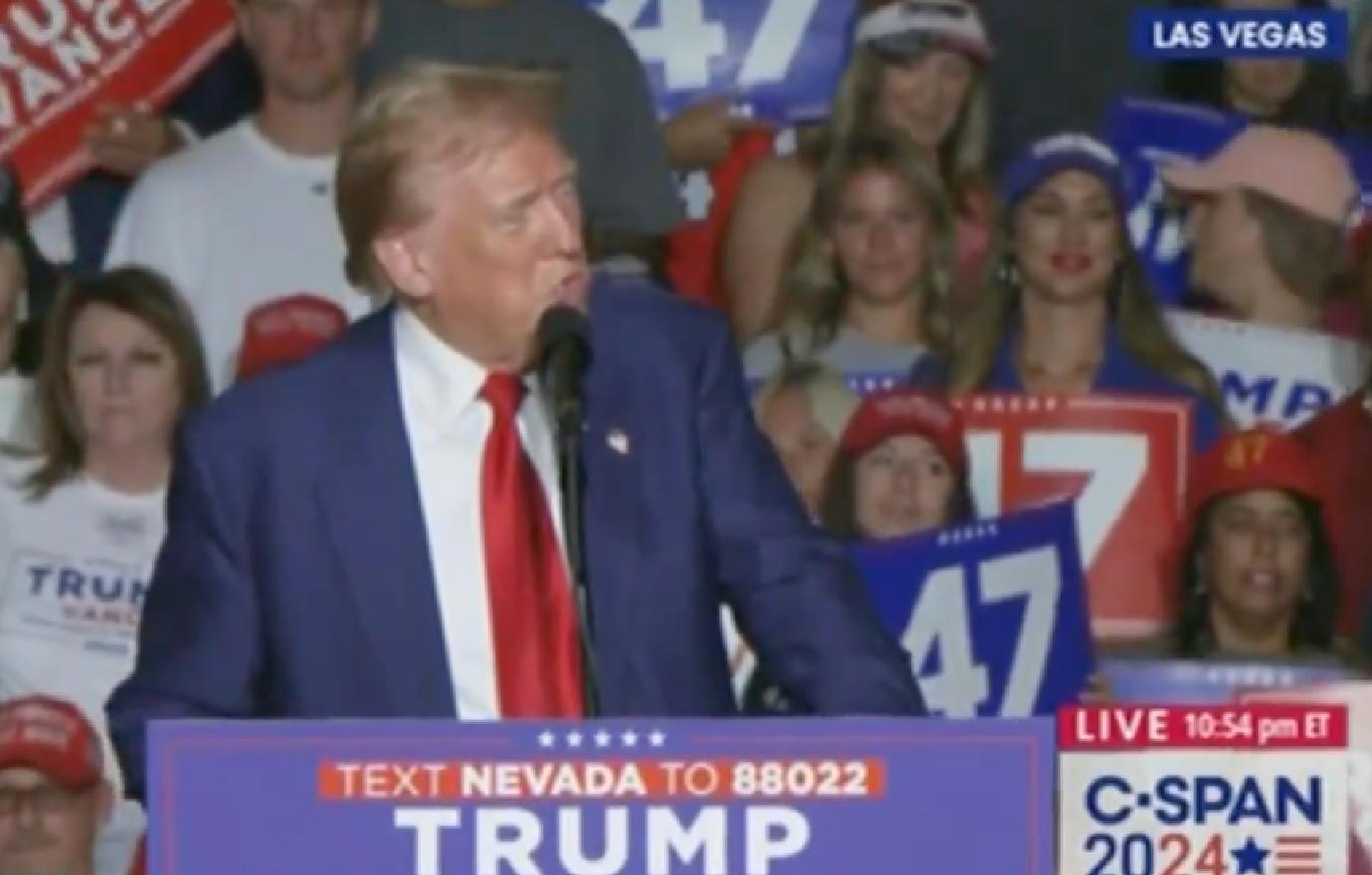 Donald Trump Bashed For Spewing Conspiracy Theories About Kamala Harris