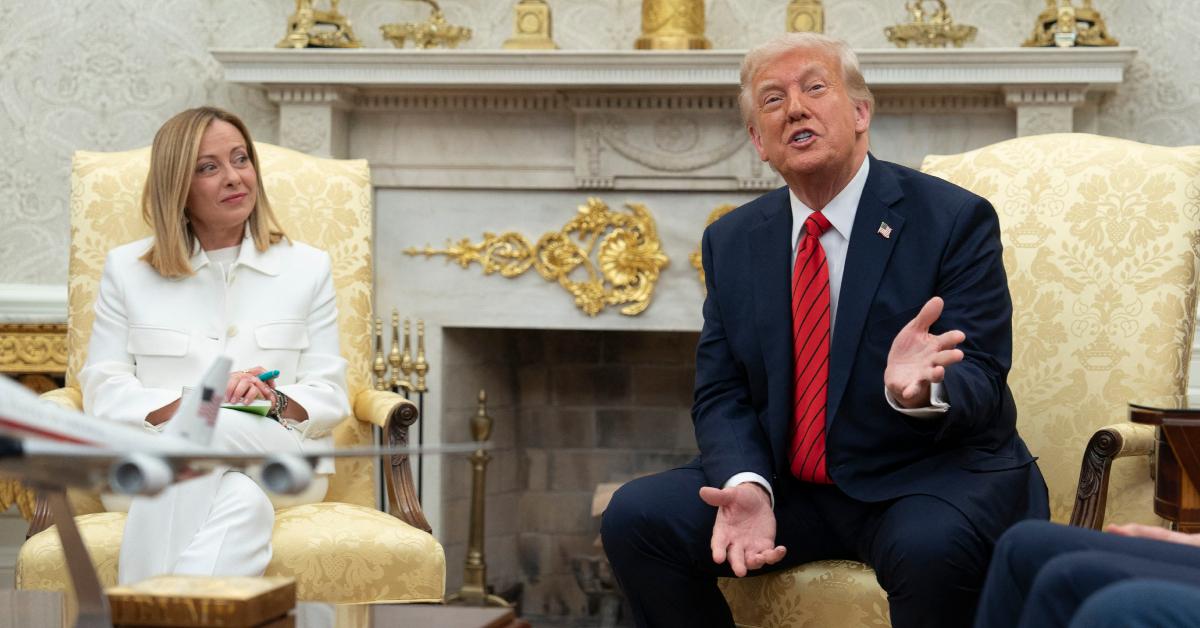 Donald Trump Repeatedly Calls Italian Prime Minister 'Beautiful'