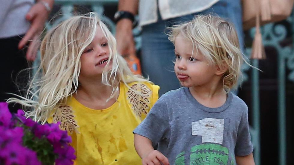 Aw! Jessica Simpson's Daughter Maxi Takes Her Big Sister ...