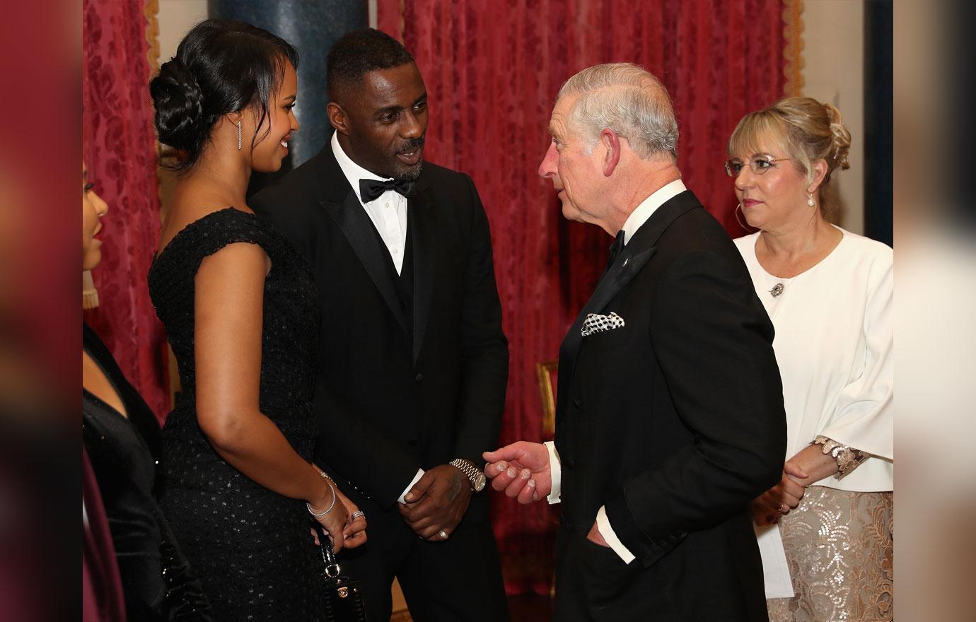 Idris Elba Beams As He Introduces His Girlfriend To Prince Charles