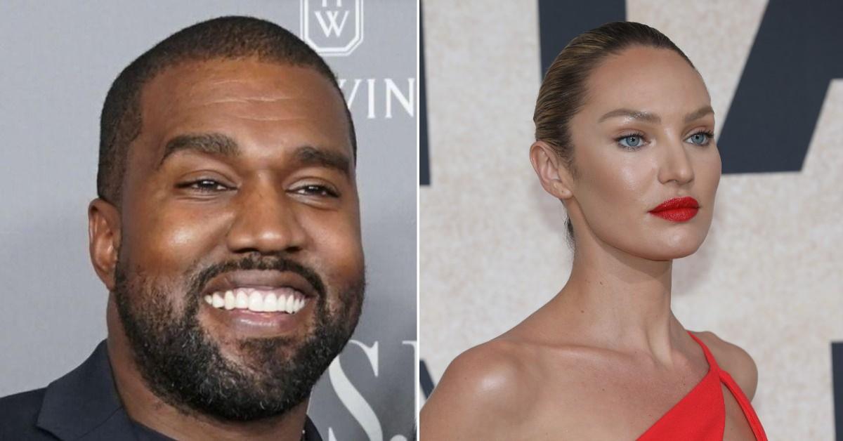 Are Kanye West & Candice Swanepoel Dating? 'They're Happy'