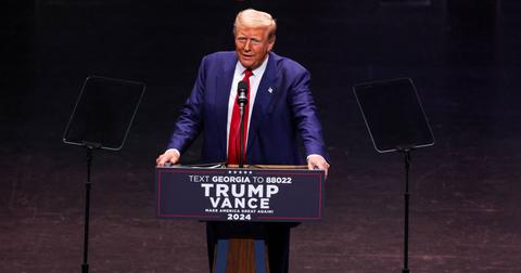 Donald Trump Sparks Health Concerns After Dragging His Leg: Watch