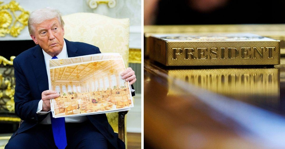 Donald Trump's Extravagant Oval Office Makeover: Before & After Photos