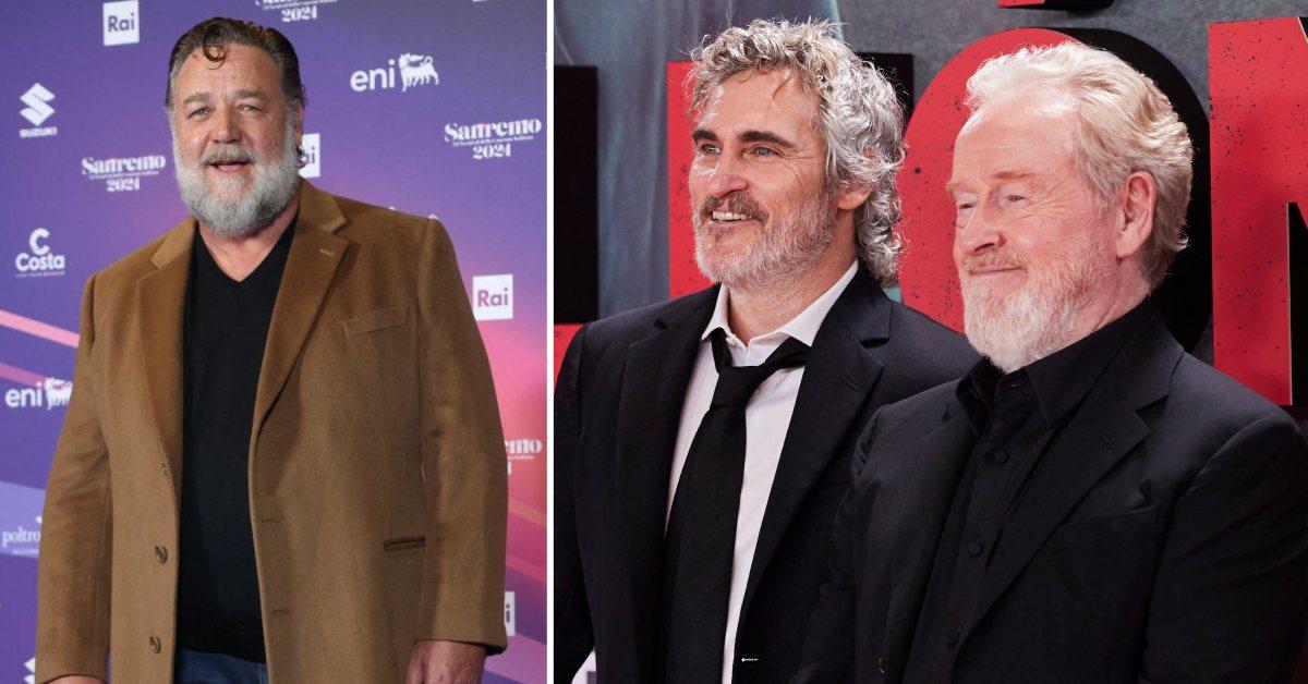 Russell Crowe Felt Joaquin Phoenix Was 'Unprofessional' On 'Gladiator'
