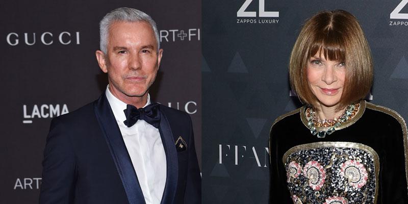 [Baz Luhrmann] & [Anna Wintour] Take In Tennis At The Australian Open