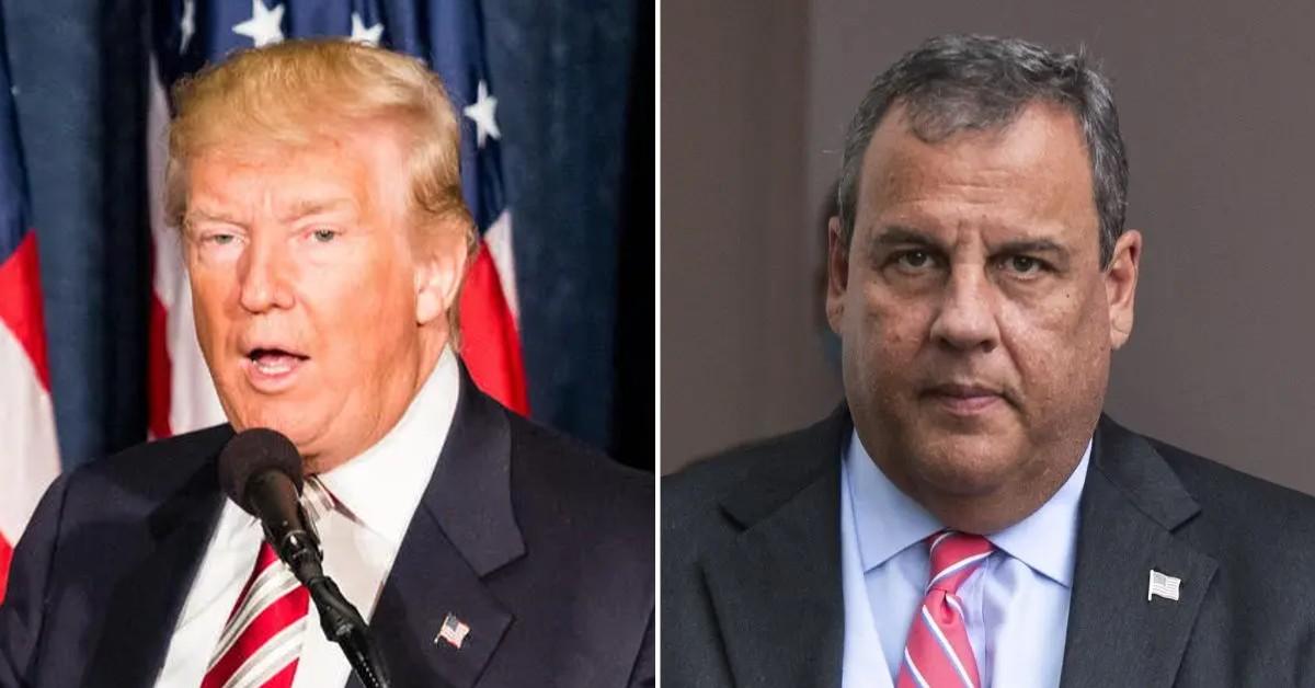 Chris Christie Says Donald Trump Is 'Scared' of Going to Jail