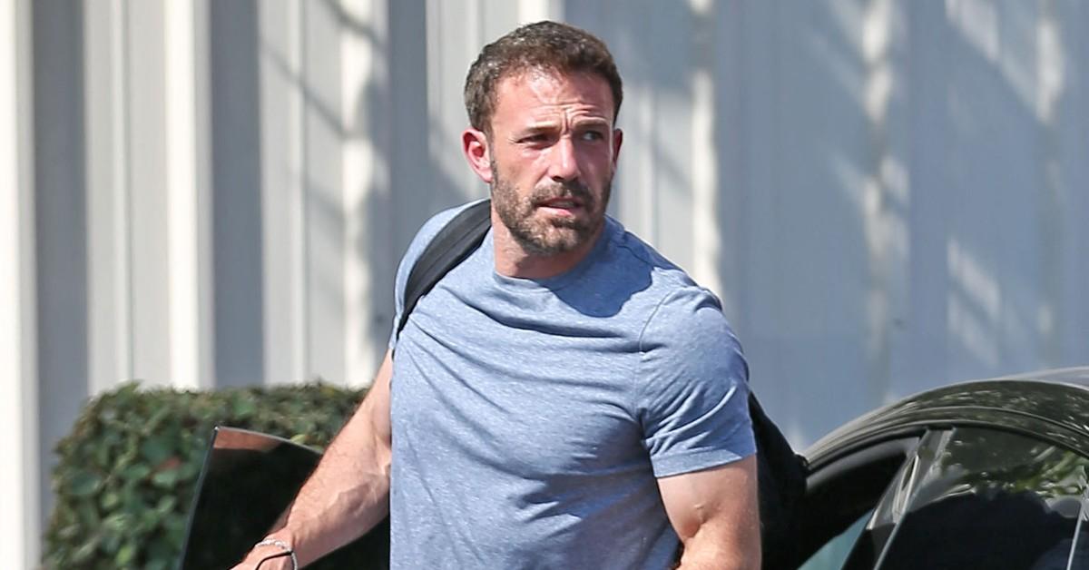Ben Affleck Grabs McDonald's Breakfast In Los Angeles