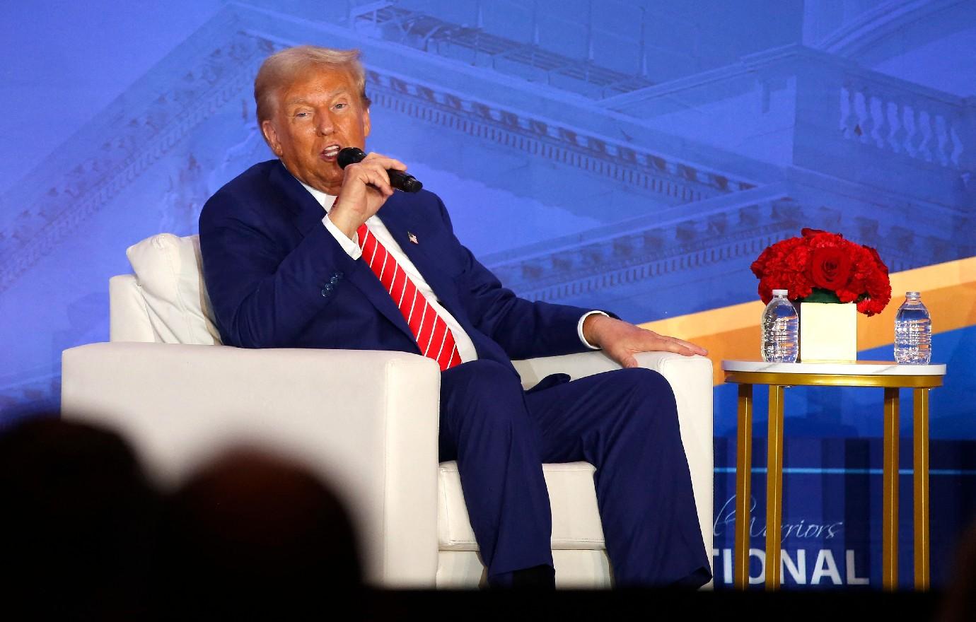 'Old' Donald Trump Calls Elon Musk 'Leon' At Wisconsin Rally