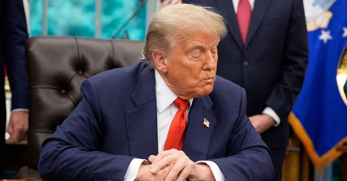 Donald Trump Flirts With 'Beautiful' Reporter At The White House