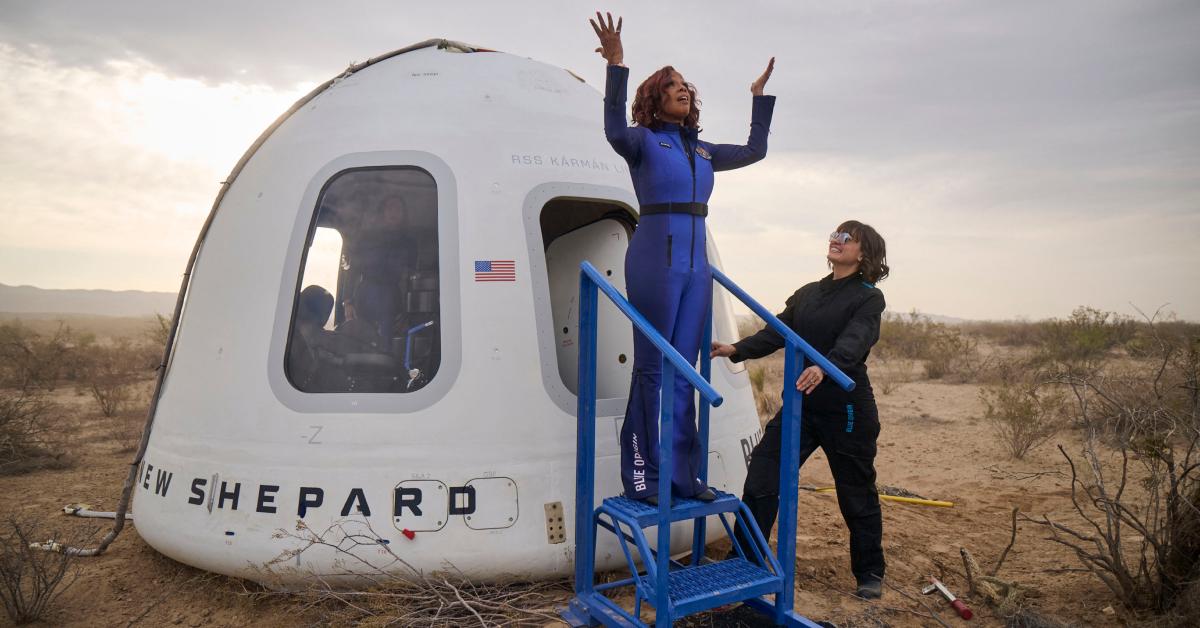 Gayle King 'Wishes' More People Would 'Go to Space' Before Criticizing