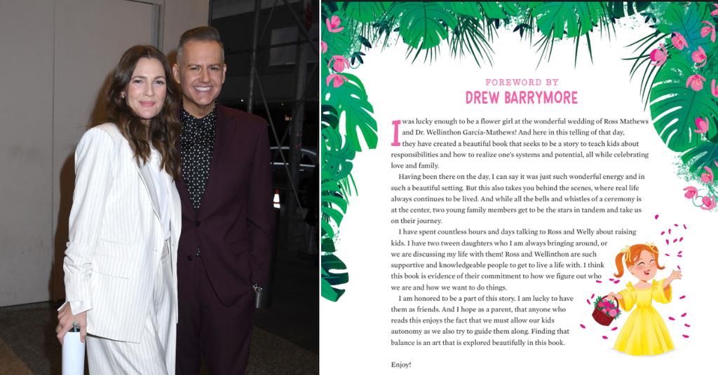 Why Ross Mathews Chose Drew Barrymore For Children's Book's Foreword