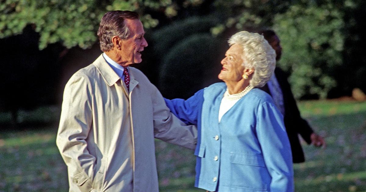 Brooke Shields Walked In On George H. W. Bush & Wife In Pajamas