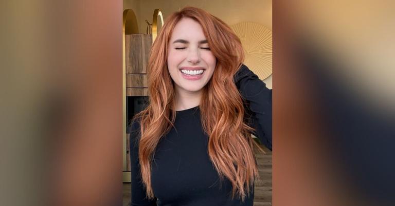 Emma Roberts Shows Off Her Toned Tummy In Skimpy Bathing Suit Top