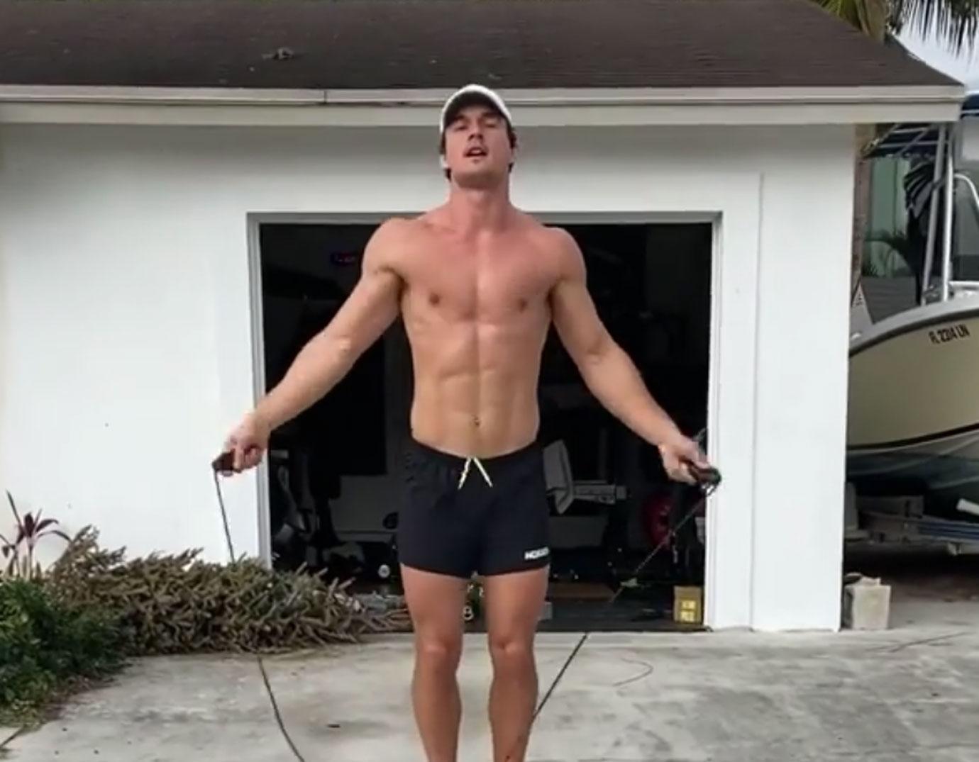 Matt James & Tyler Cameron Flaunt Their Fit Bodies: Photos