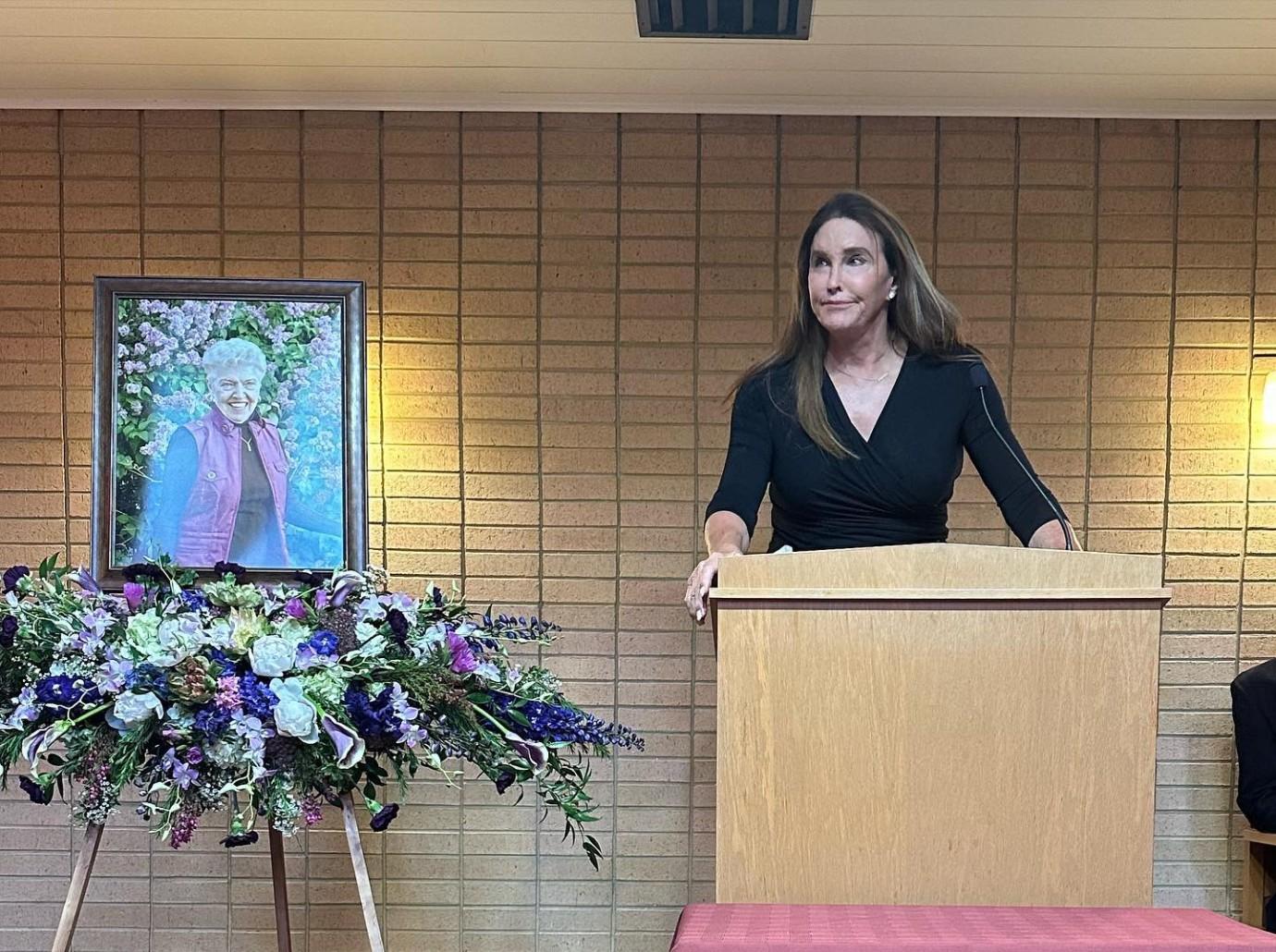 Caitlyn Jenner Honors Late Mom At Memorial, Kylie Jenner Gives Support