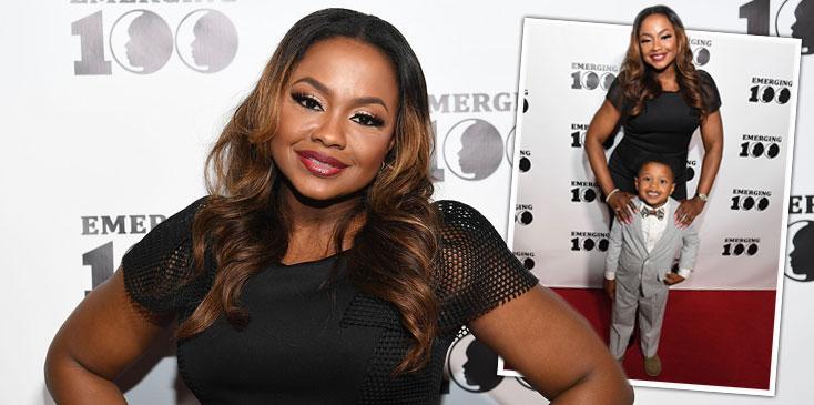 Phaedra Parks And Her Son Ayden Have Date Night At Emerging Leaders ...