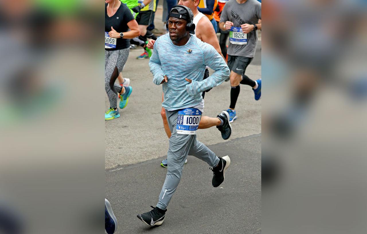 All The Celebs Who Ran The NYC Marathon: Kevin Hart, Karlie Kloss, & More!