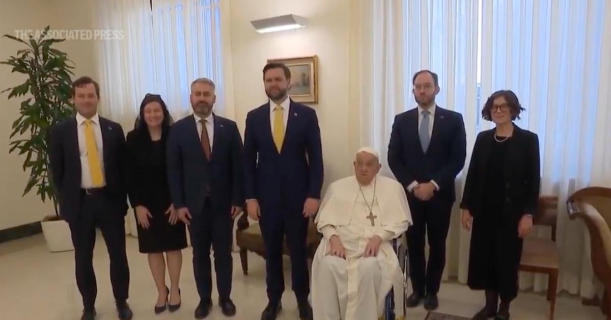 J.D. Vance Trolled As Pope Francis Dies Hours After Their Meeting