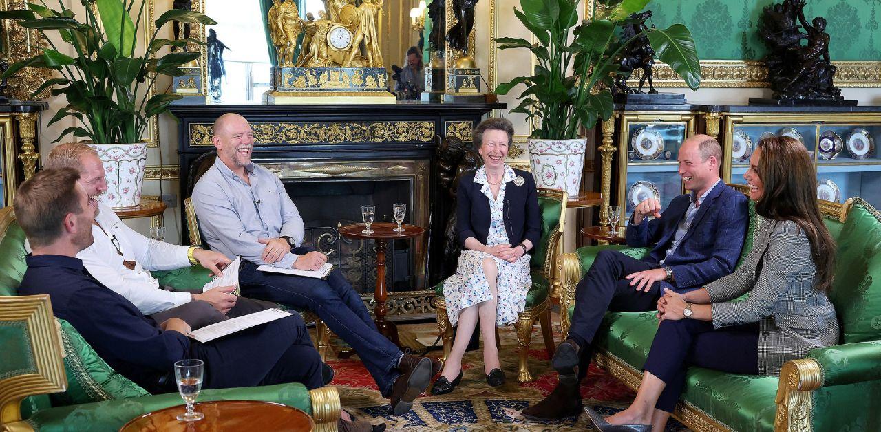 Prince George Shared A Warm Hug With Mike Tindall During Royal Walk