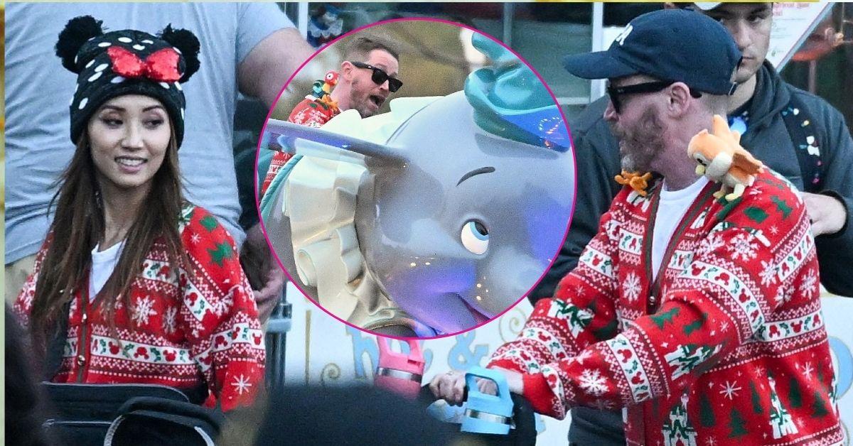 Macaulay Culkin & Brenda Song Twin On Disneyland Day With Son: Photos