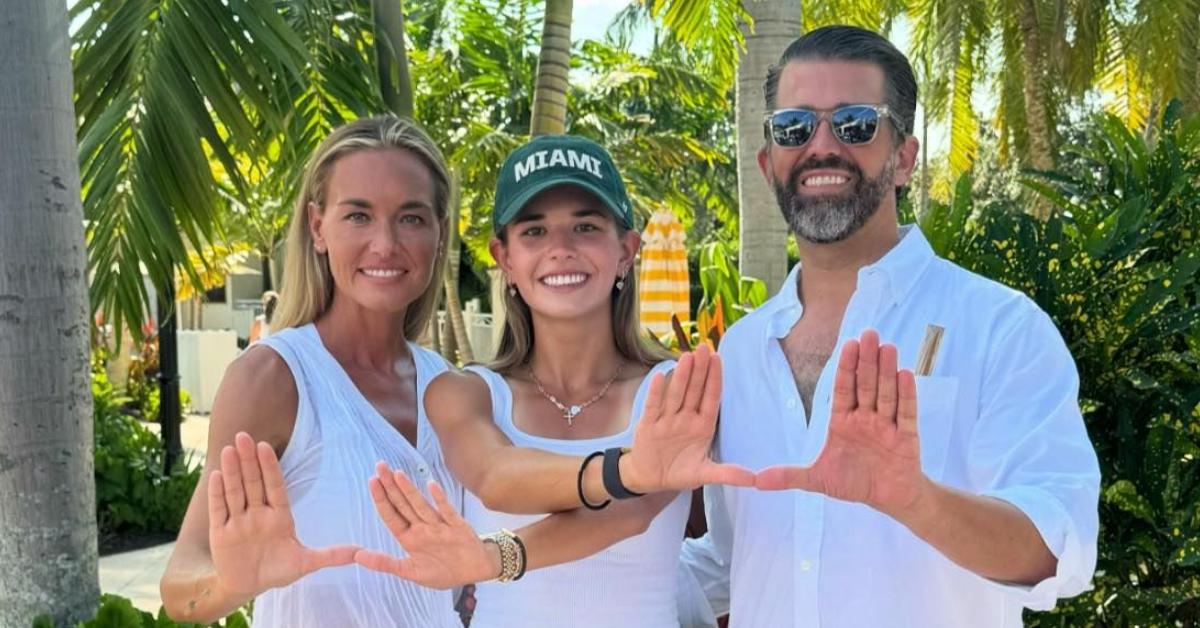 Donald Trump's Granddaughter Kai Commits To University Of Miami Golf