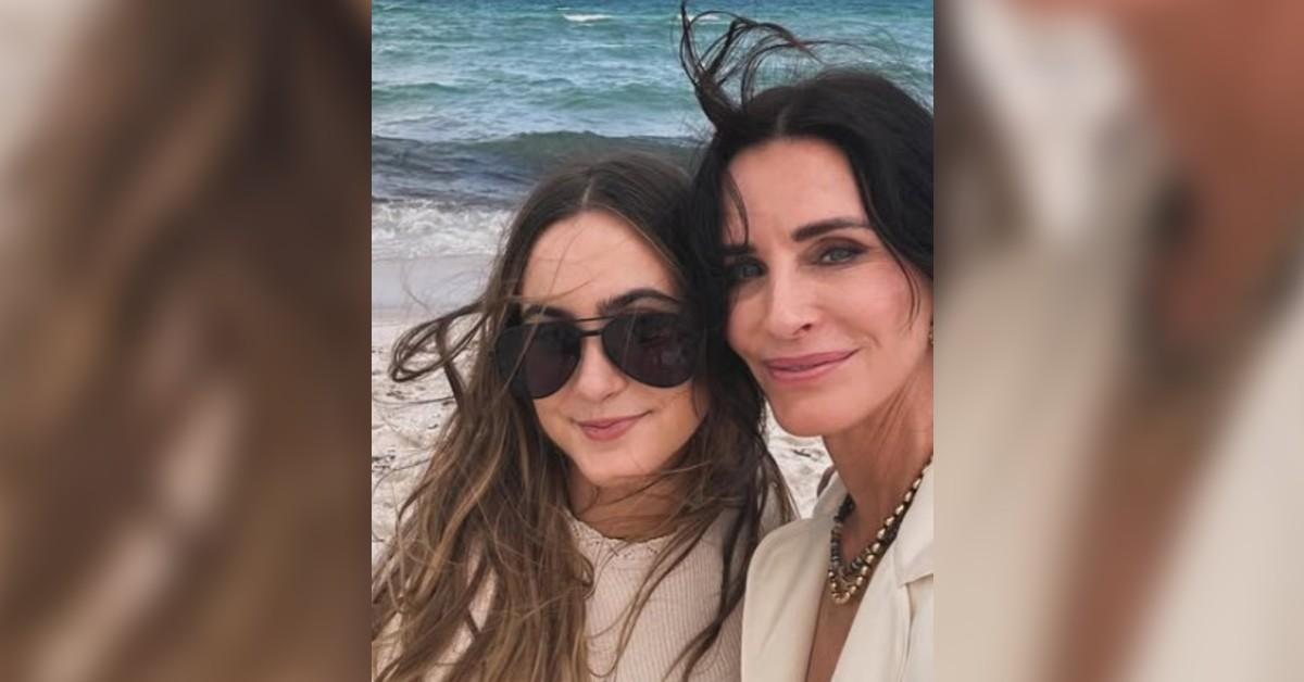 Courteney Cox Flaunts Fit Figure In Black Bikini On Australian Getaway