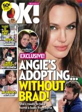 COVER STORY: Angie's Adopting... Without Brad!