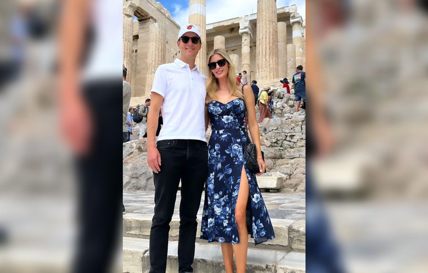 Ivanka Trump & Husband Jared Kushner Vacation In Greece: Photos