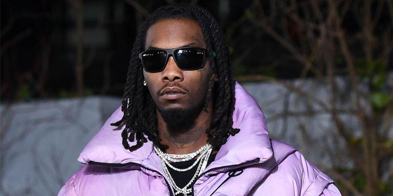 Rapper Offset Models For Off-White During Paris Fashion Week