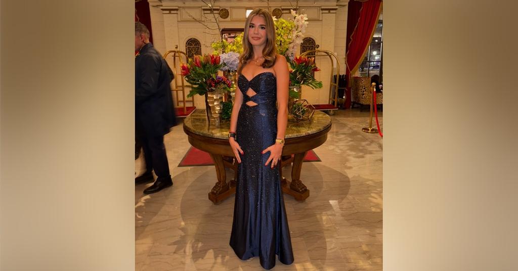 Kai Trump, 17, Wears Sparkly Silver Dress To Inauguration Ball: Photos