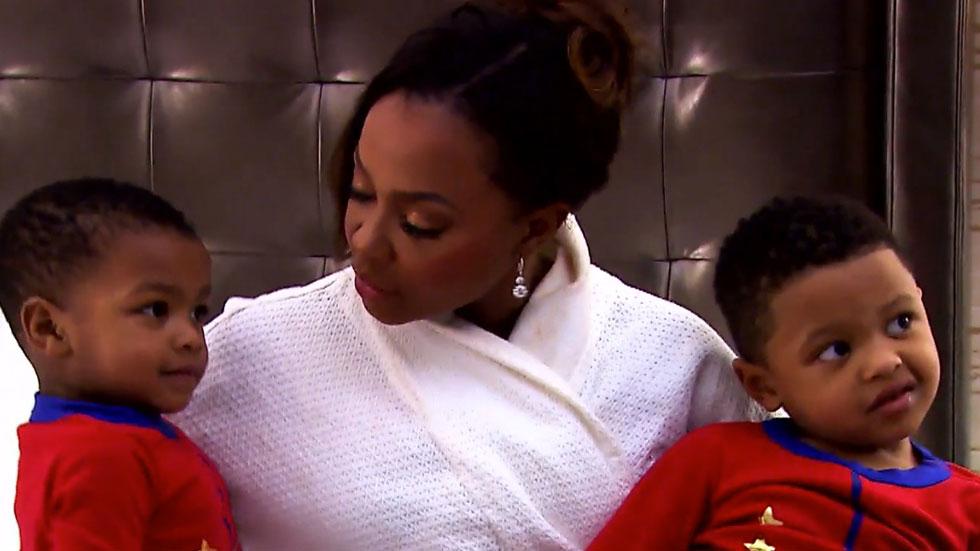 WATCH: Phaedra Parks And Her Sons Ayden And Dylan Visit Apollo Nida At ...