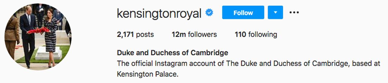 The Royal Family Change Instagram Photos For Remembrance Sunday