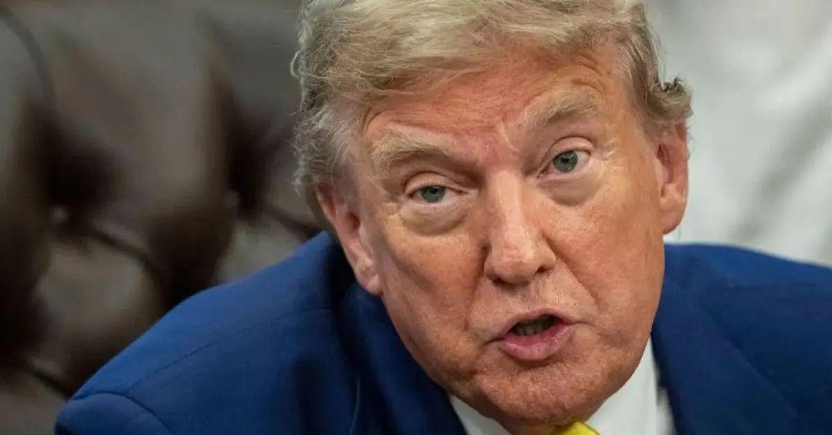 Donald Trump Goes Viral Over Photo Of His Shriveled & Waxy Face