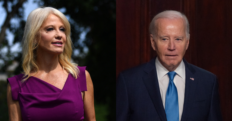 Kellyanne Conway Picks Apart Joe Biden For Not Speaking To The Press