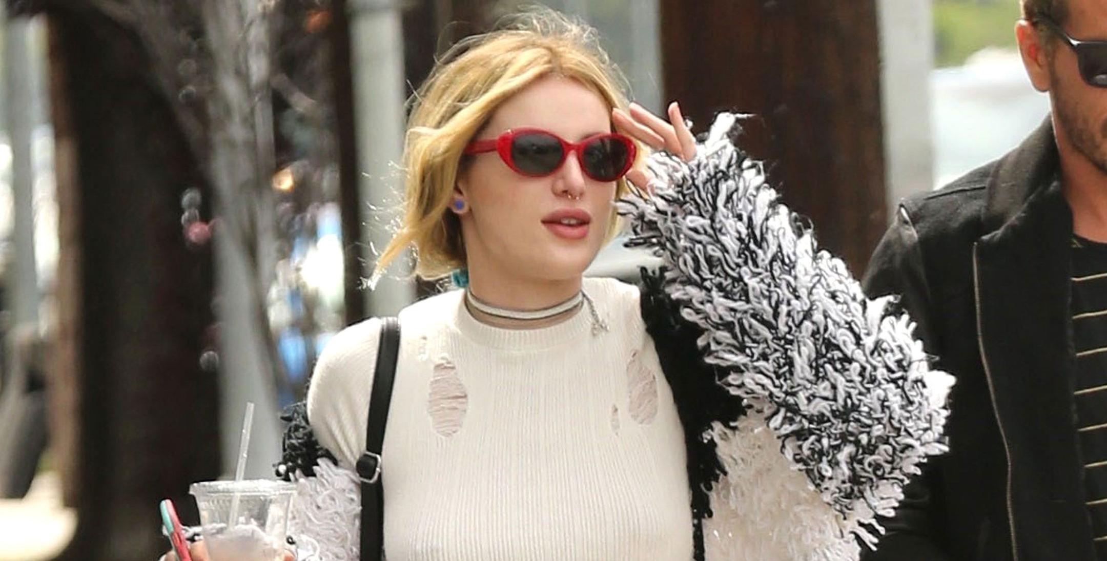 [pics] Free The Nipple Bella Thorne Proves She Isnt About That Bra Life