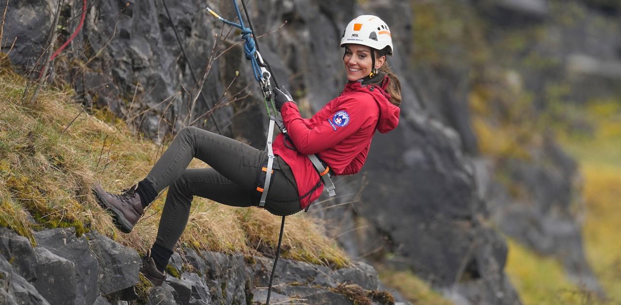 Kate Middleton & Prince William Go Rock Climbing: Photos