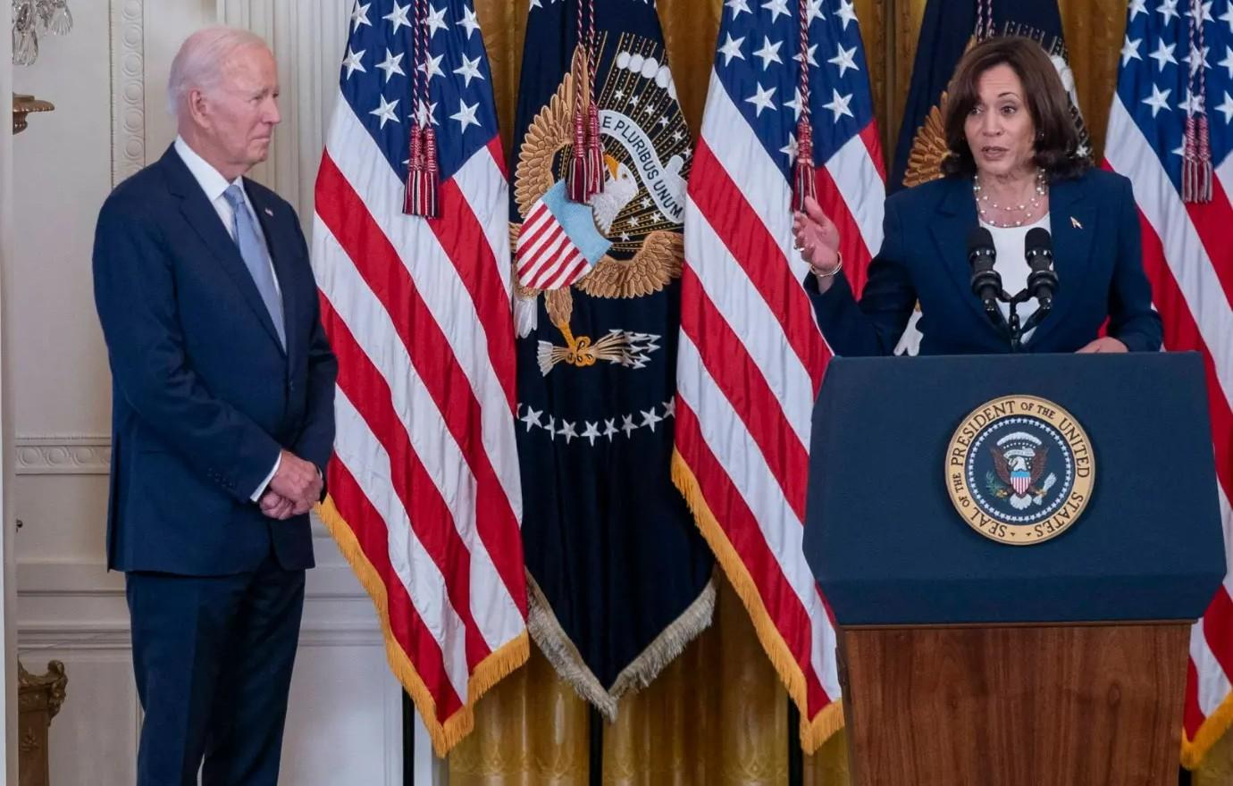 VP Kamala Harris Puzzled by Question About Joe Biden Rumors
