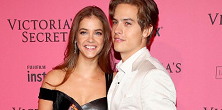 Dylan Sprouse Brings Barbara Palvin Burgers At VS Fashion Show