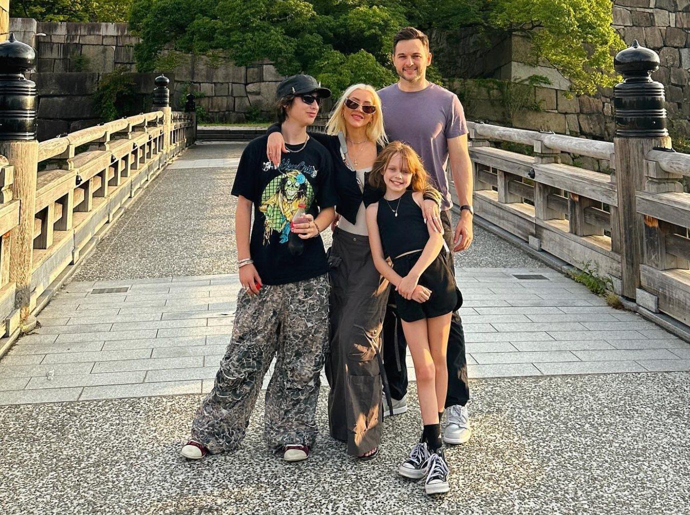 Christina Aguilera Shares Rare Photos Of Her 2 Kids & Her Slim Body