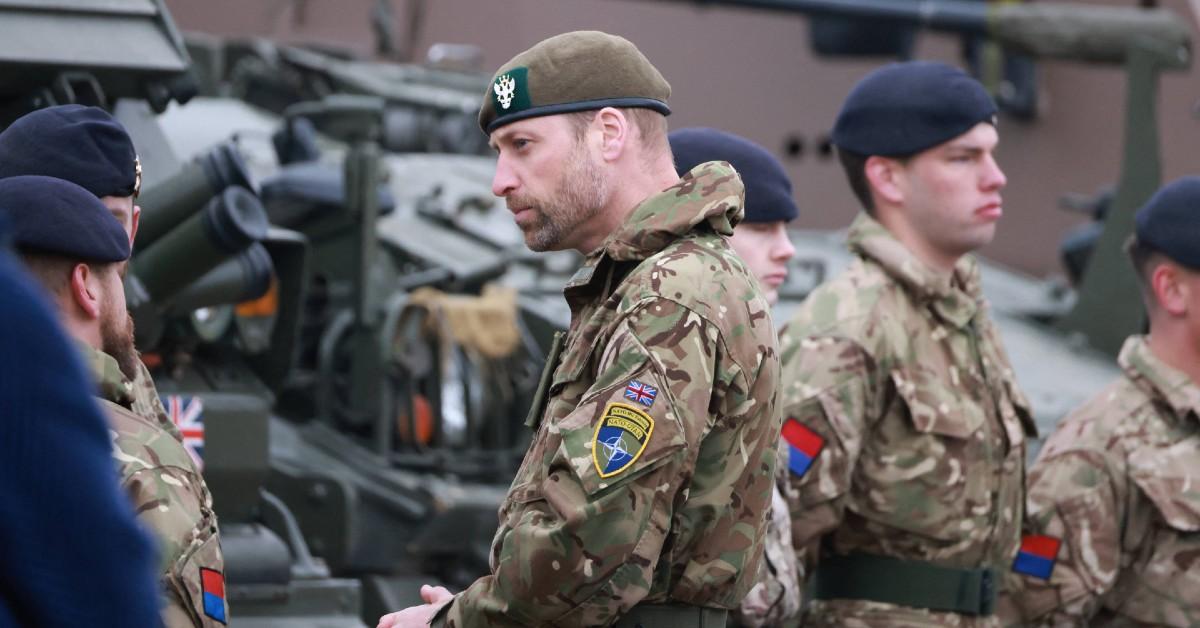 Prince William Wears Army Gear At Military Camp In Estonia: Photos