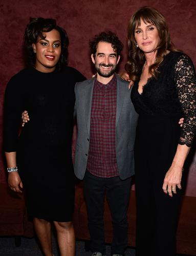 Caitlyn Jenner Shows Off Major Cleavage At Oscar Buzzed Film Screening