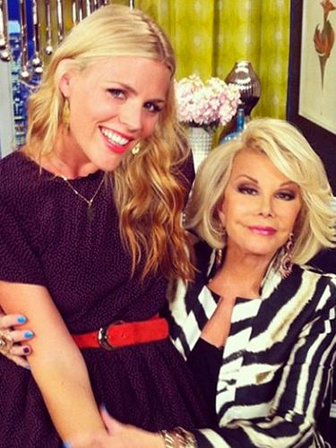 13 Amazing Pics of Celebs Sitting on Joan Rivers' Lap in the Fashion ...