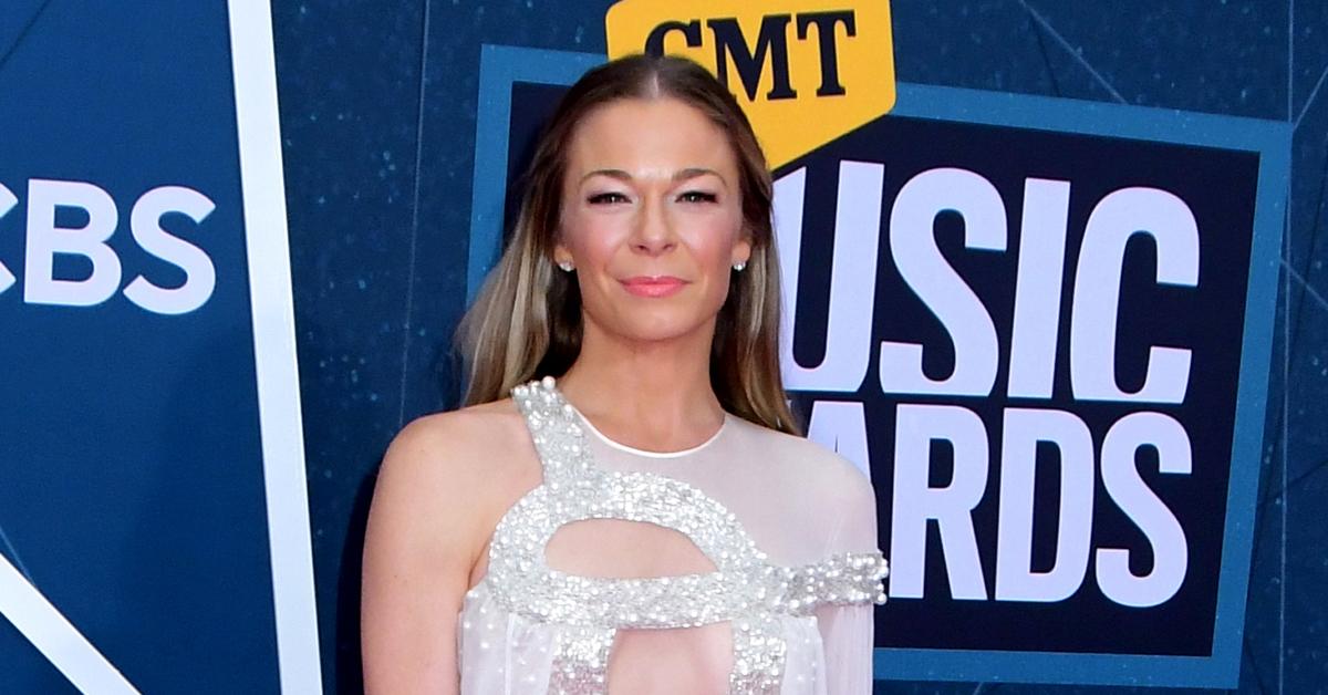 LeAnn Rimes Spotted At Hair Salon In Los Angeles