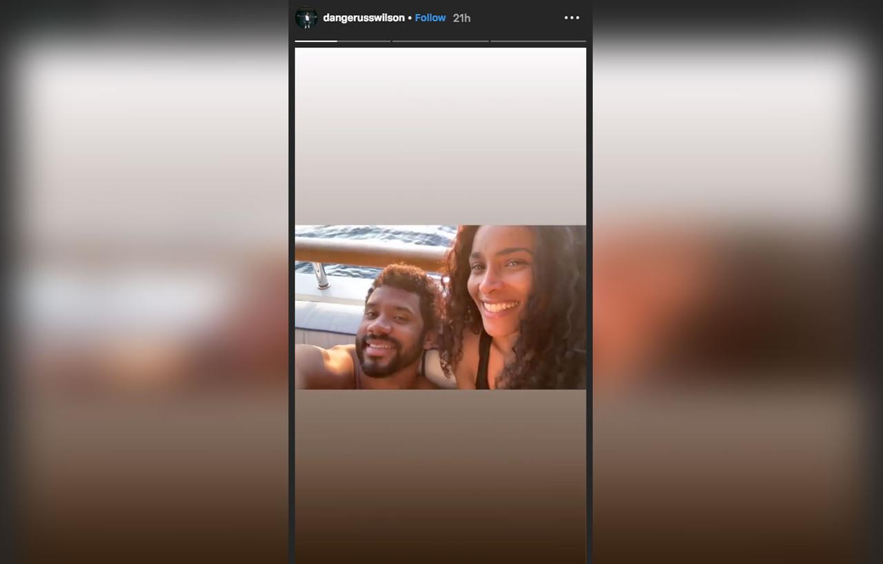 Swimsuit Clad Ciara & Russell Wilson Dance On A Yacht With Their Kids