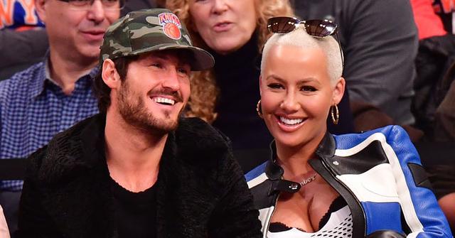 Amber Rose And Val Chmerkovskiy CAUGHT On Kiss Cam
