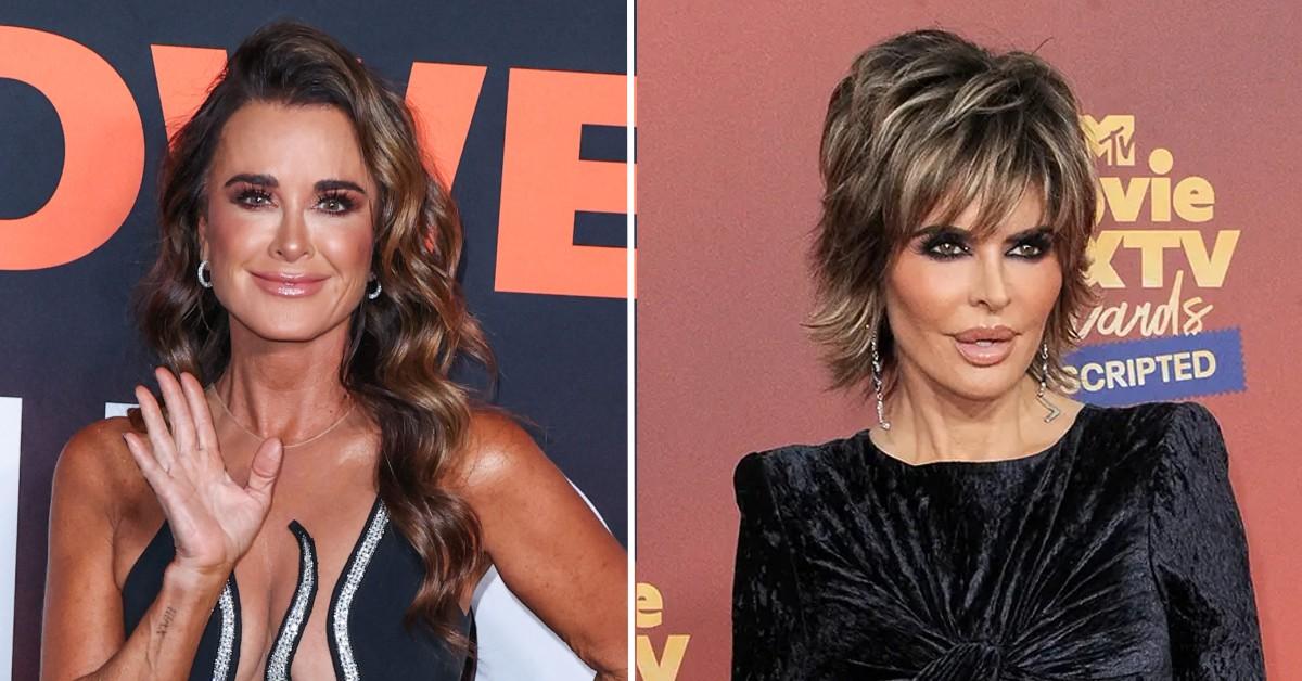 Kyle Richards Admits She'll 'Miss' Lisa Rinna On 'RHOBH'