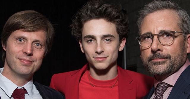 Timothee Chalamet & Steve Carell Join Cast At Beautiful Boy Premiere