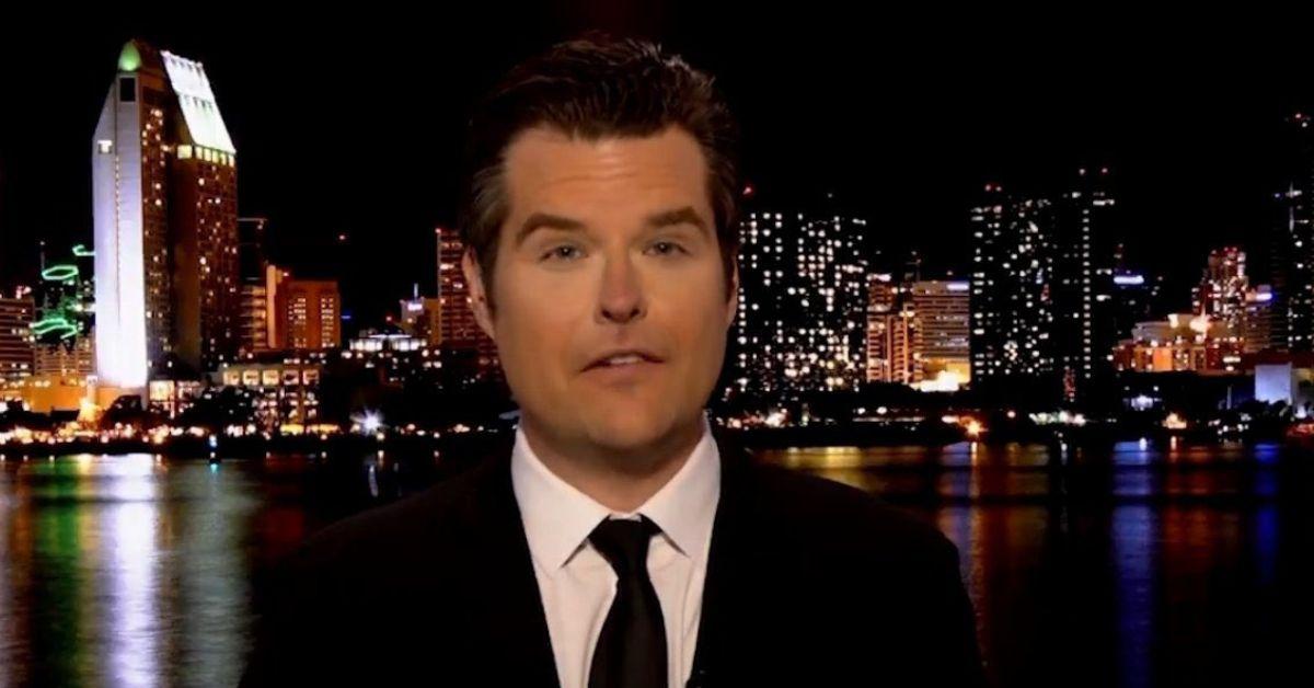 Matt Gaetz's New Appearance Torn Apart By Talk Show Viewers