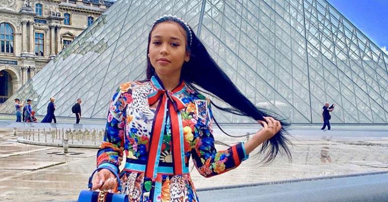 Tristan Thompson's Ex Jordan Craig In Paris Amid Khloe Kardashian Drama