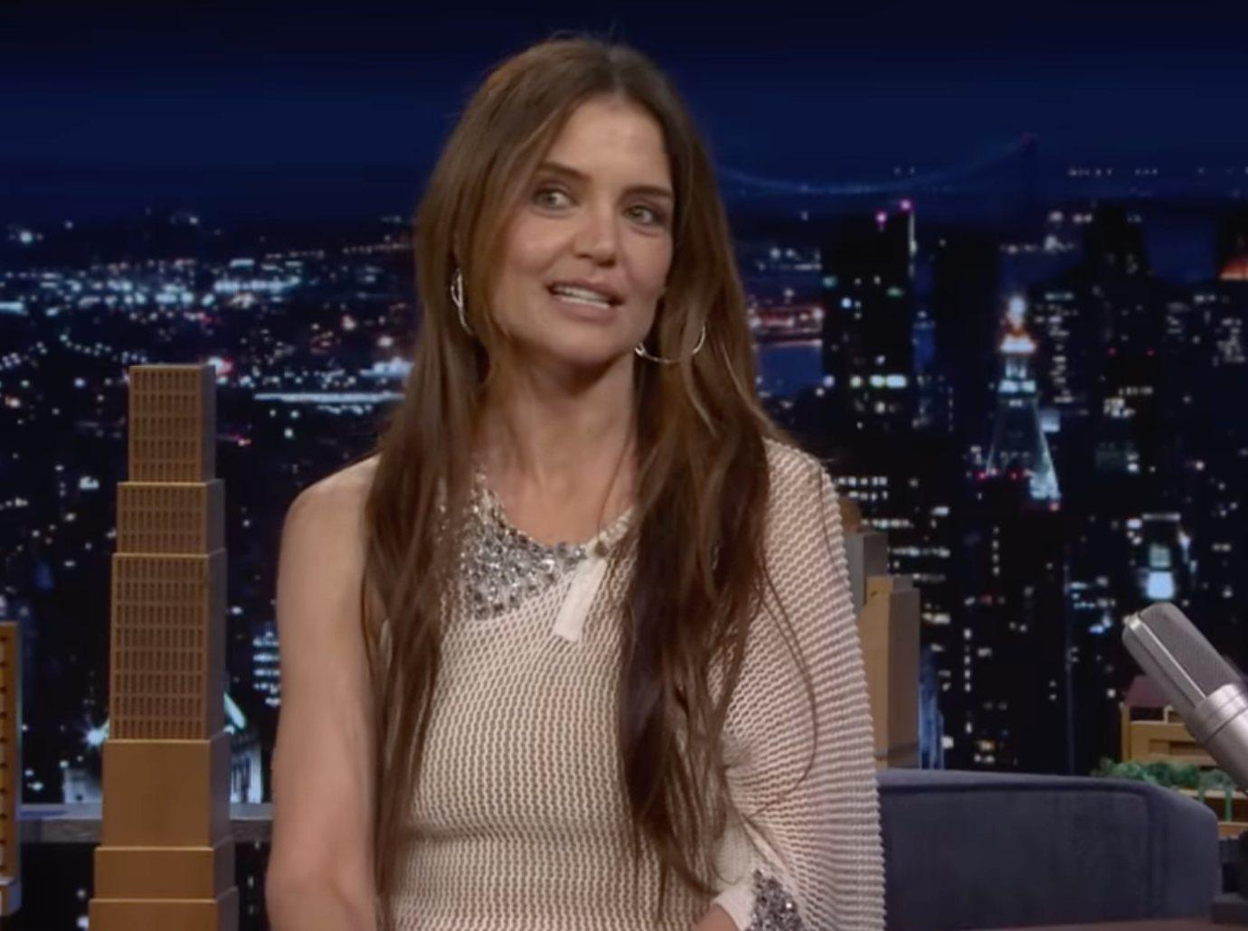 Katie Holmes Reveals How She Handled Forgetting Line In Broadway Show